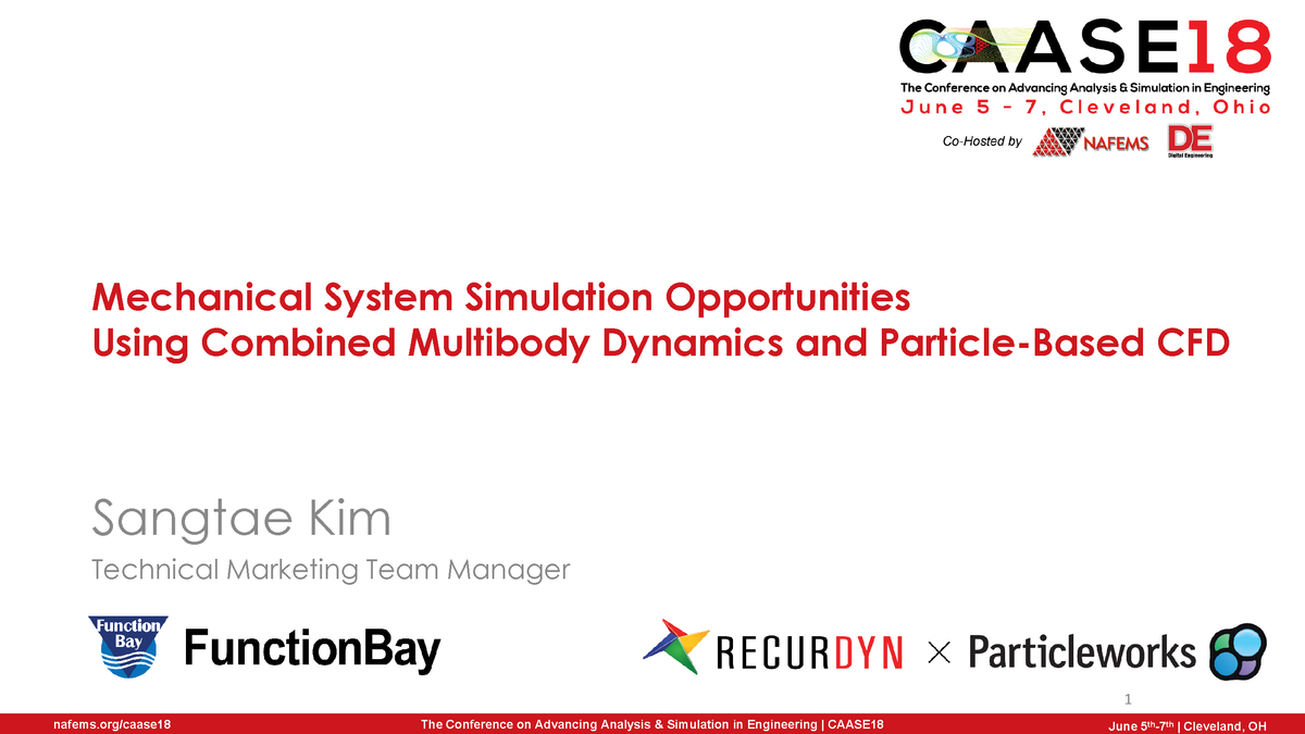 NAFEMS - Mechanical System Simulation Opportunities Using Combined Multibody Dynamics and ...