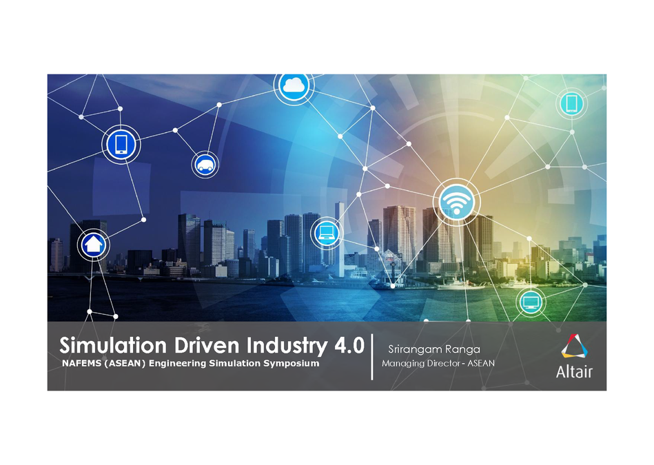 NAFEMS - Simulation Driven Industry 4.0
