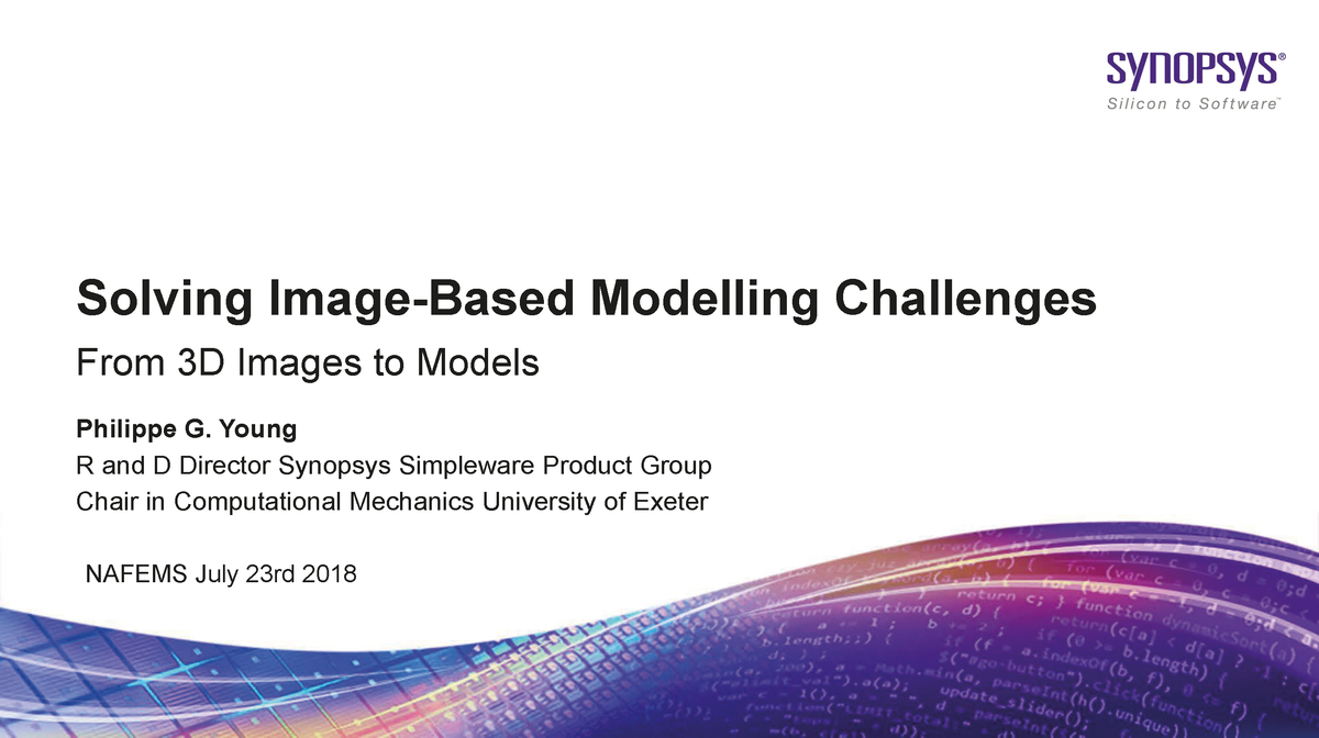 NAFEMS - Solving Image-Based Modelling Challenges