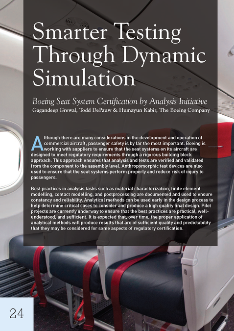 NAFEMS - Smarter Testing Through Dynamic Simulation - Boeing Seat ...