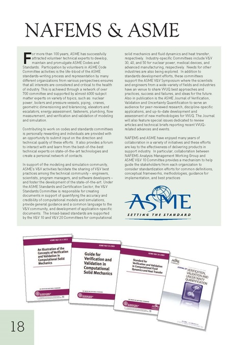 NAFEMS - NAFEMS & ASME