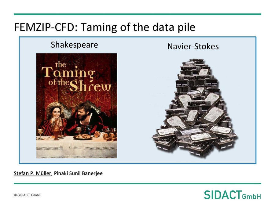 NAFEMS - FEMZIP-CFD: Taming Of The Data Pile