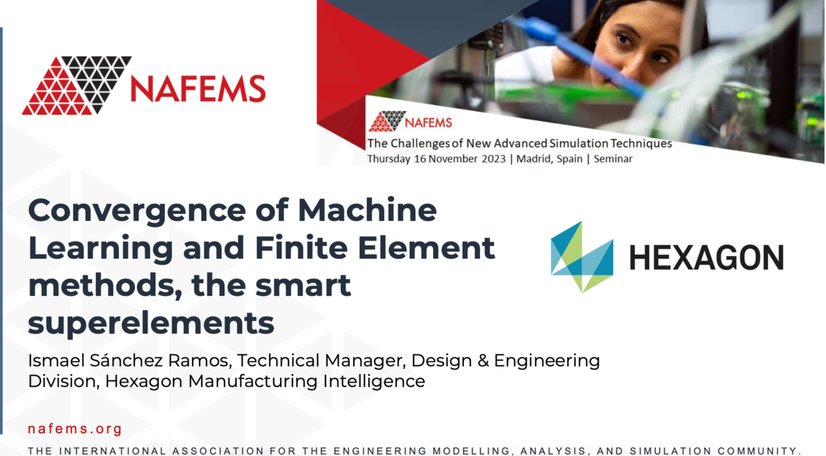 NAFEMS - Convergence of Machine Learning and Finite Element methods, the smart superelements