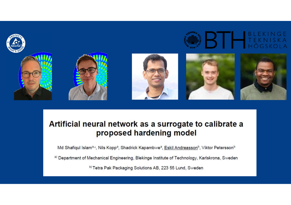NAFEMS - Artificial neural network as a surrogate to calibrate a proposed hardening model