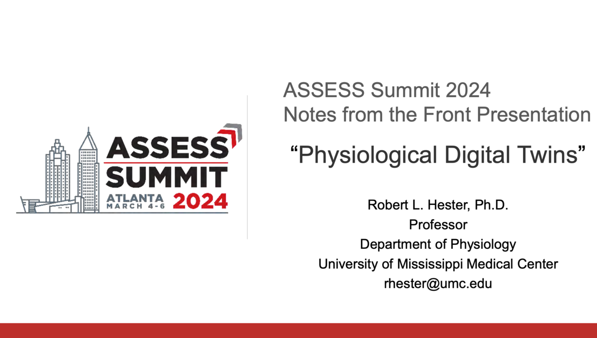 NAFEMS - Physiological Digital Twins