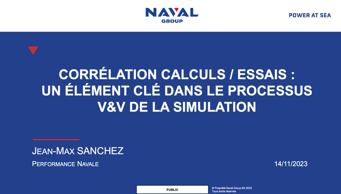 NAFEMS - Corrélation Calculs/Essais: Un élément clé dans le processus V&V de la simulation