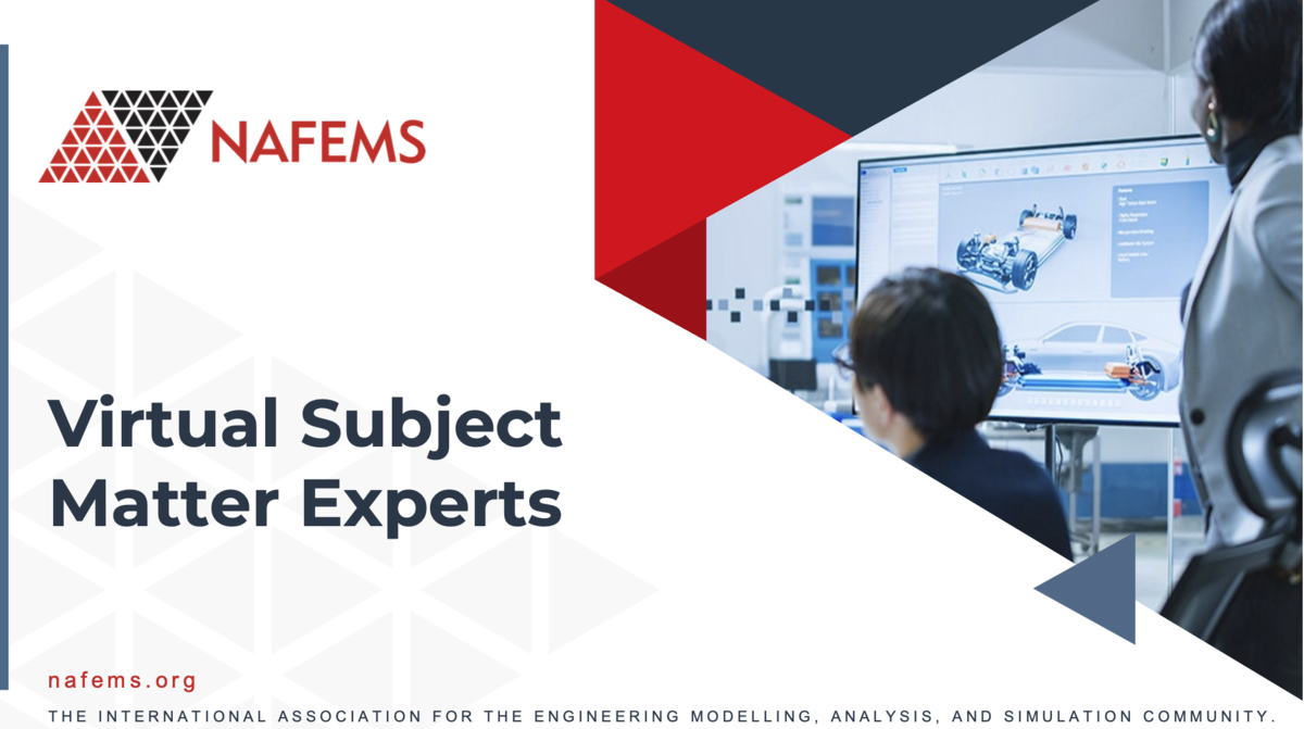 NAFEMS - Virtual Subject Matter Experts
