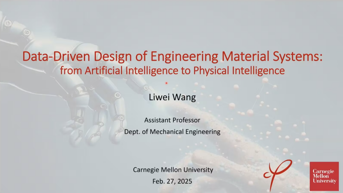 NAFEMS - Data Driven Design of Engineering Material Systems