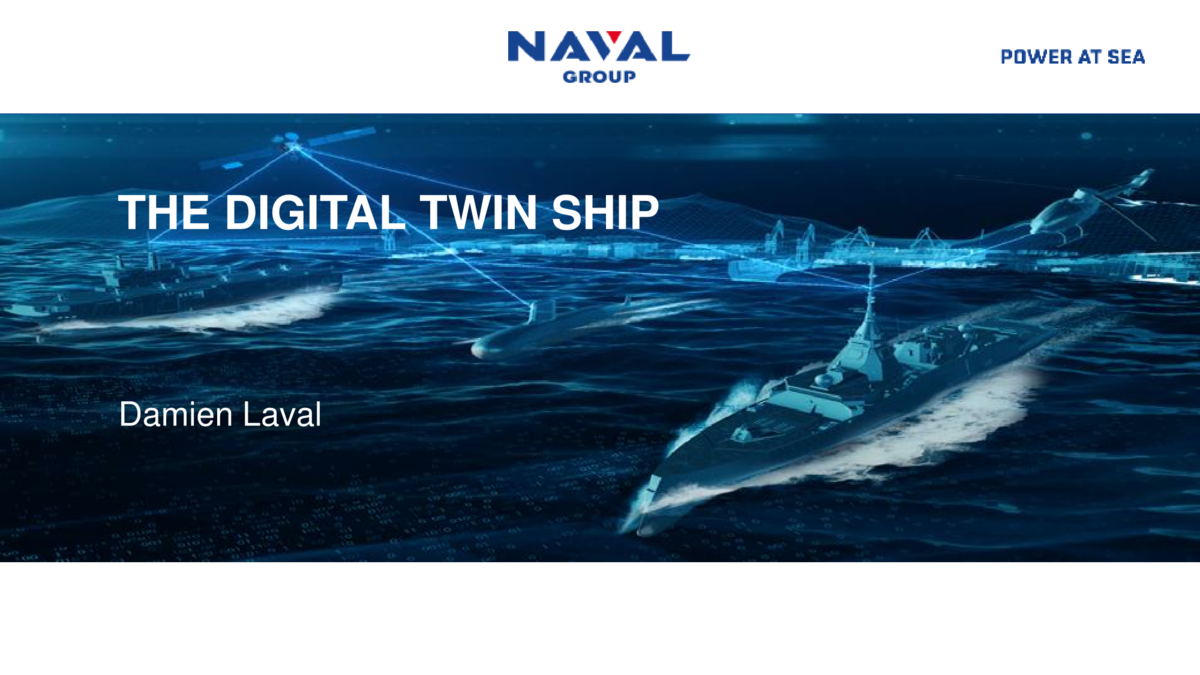 NAFEMS - The digital twin ship