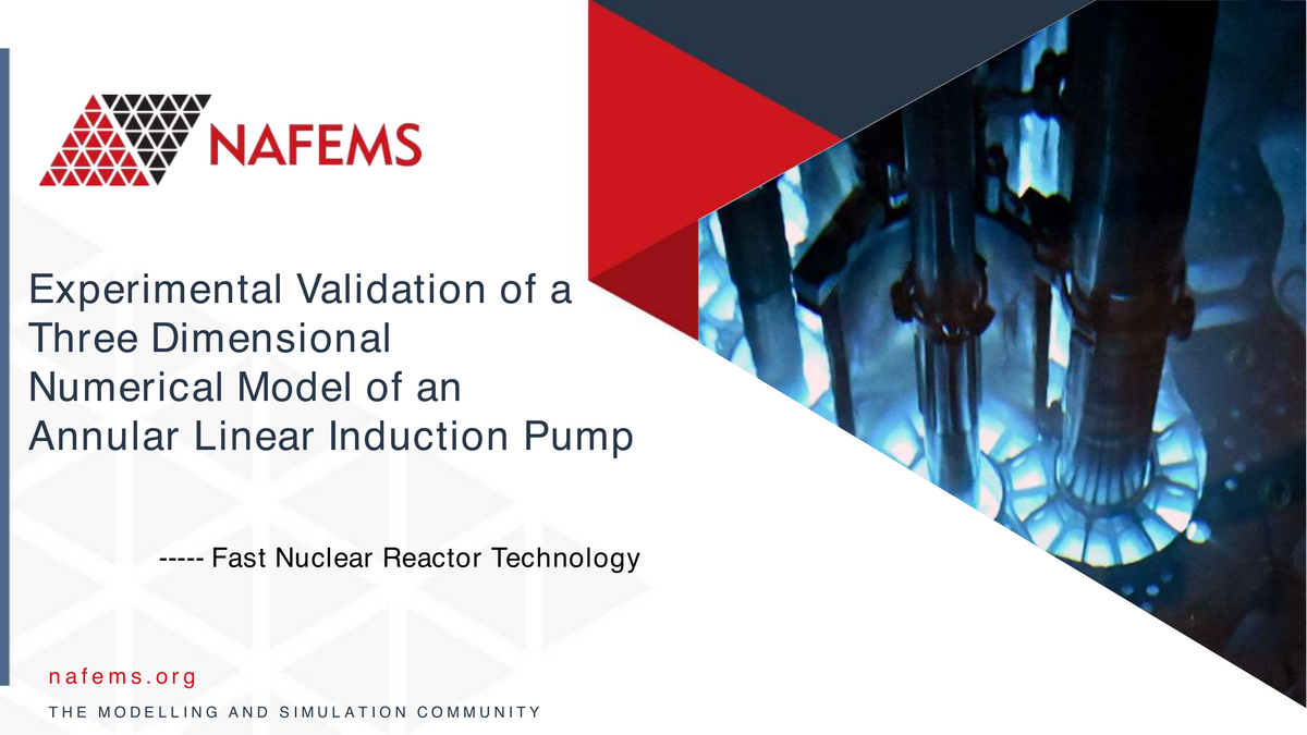 NAFEMS - Experimental Validation of a Three Dimensional Numerical Model ...