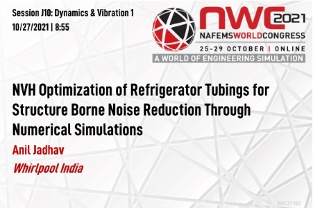 NAFEMS - NVH Optimization of Refrigerator Tubings for Structure Borne ...