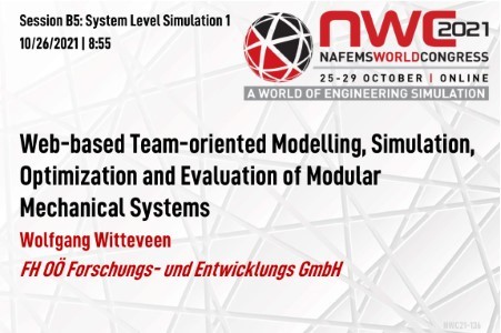NAFEMS - Web-based Team-oriented Modelling, Simulation, Optimization and Evaluation of Modular ...