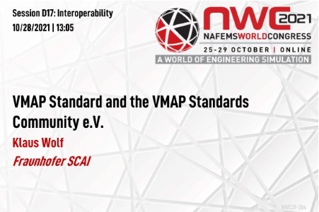 NAFEMS - VMAP Standard and the VMAP Standards Community e.V.