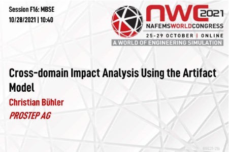 NAFEMS - Cross-domain Impact Analysis Using the Artifact Model