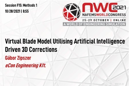 NAFEMS - Virtual Blade Model Utilising Artificial Intelligence Driven 3D Corrections