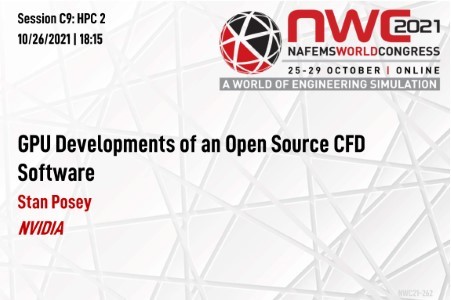 NAFEMS - GPU Developments of an Open Source CFD Software