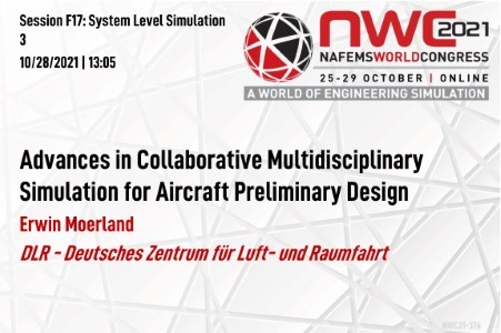 NAFEMS - Advances in Collaborative Multidisciplinary Simulation for Aircraft Preliminary Design