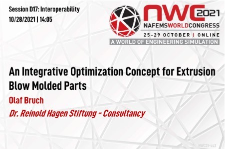 NAFEMS - An Integrative Optimization Concept for Extrusion Blow Molded Parts