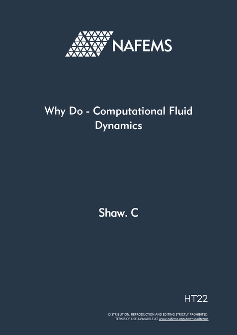 NAFEMS - Why Do Computational Fluid Dynamics