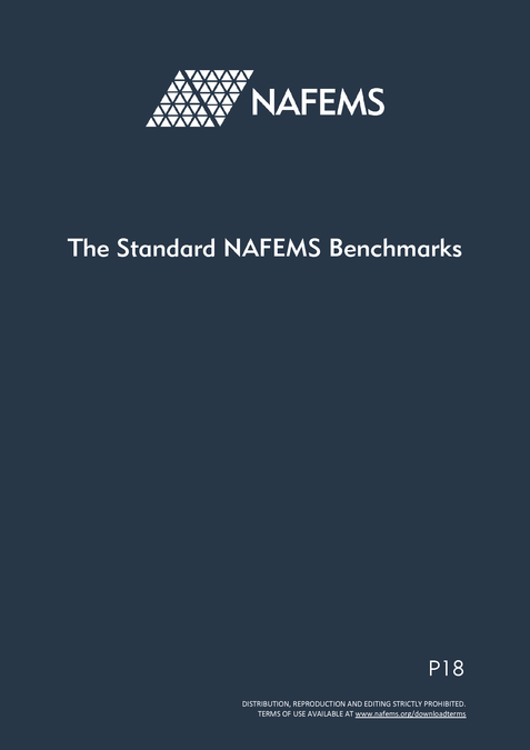 The Standard NAFEMS Benchmarks