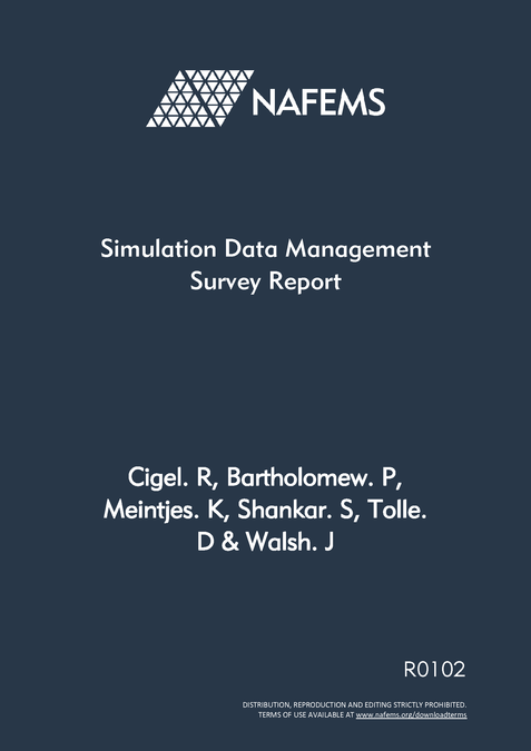 NAFEMS - Simulation Data Management Survey Report