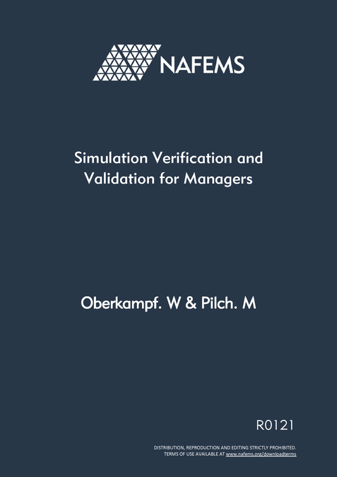 NAFEMS - Simulation Verification and Validation for Managers