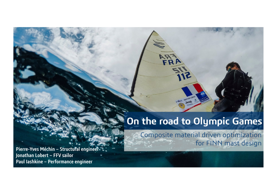 NAFEMS - Composite Material Driven Optimization For FINN Mast Design