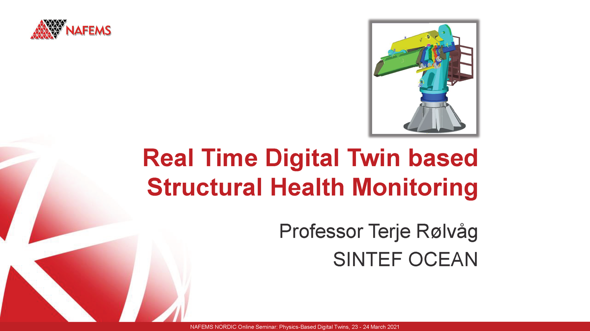 NAFEMS - Real Time Digital Twin based Structural Health Monitoring