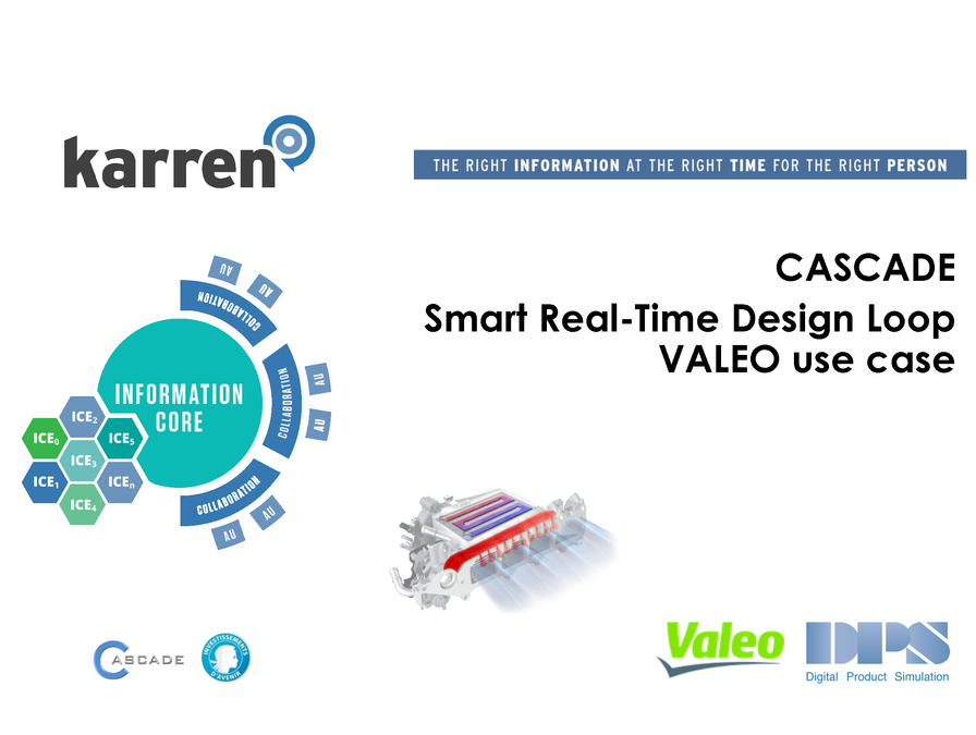 NAFEMS - Cascade project: implementing a flexible & integrated eng process