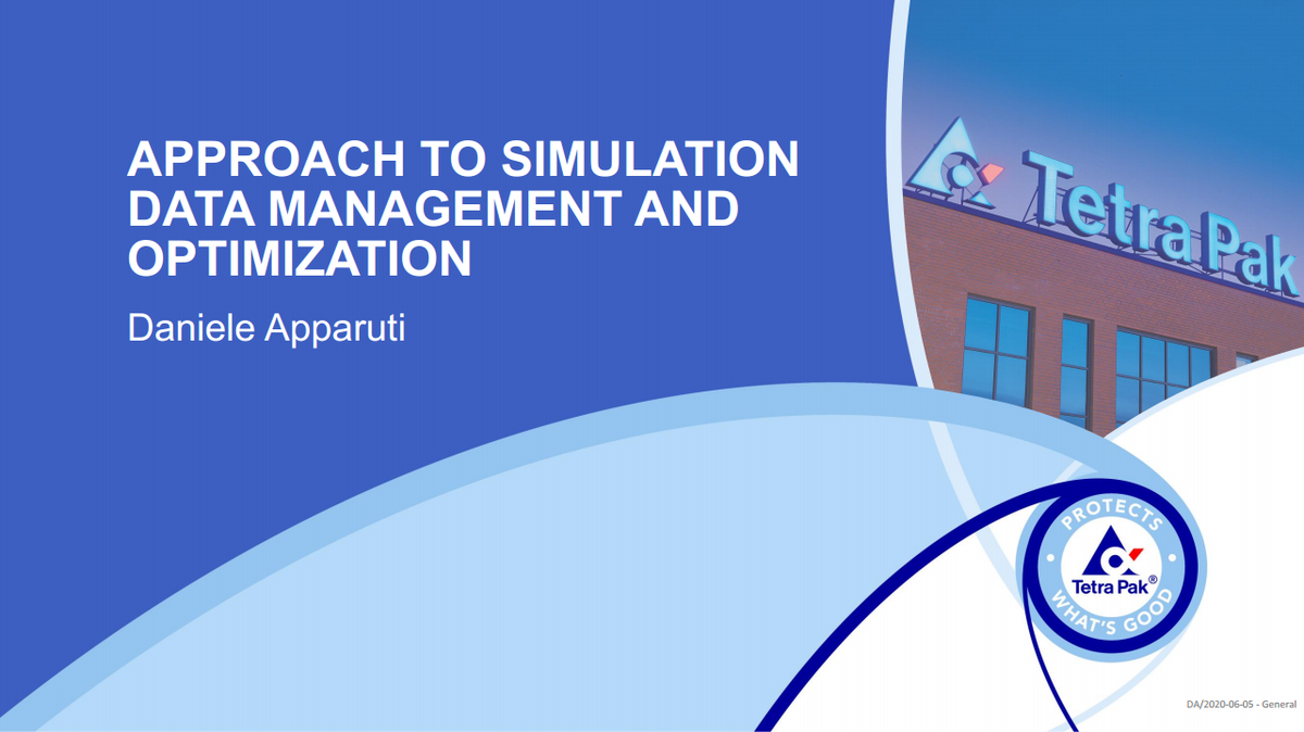 NAFEMS - Approach To Simulation Data Management And Optimization